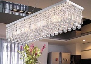 The 8 Best Modern Crystal Chandeliers for Dining Room - RatedLocks